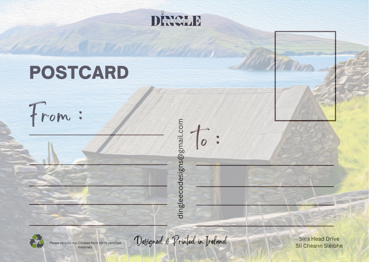 Slead Head - Postcard – The Dingle Woollen Company