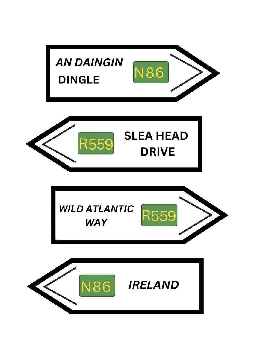 Signs of Dingle - Poster – The Dingle Woollen Company